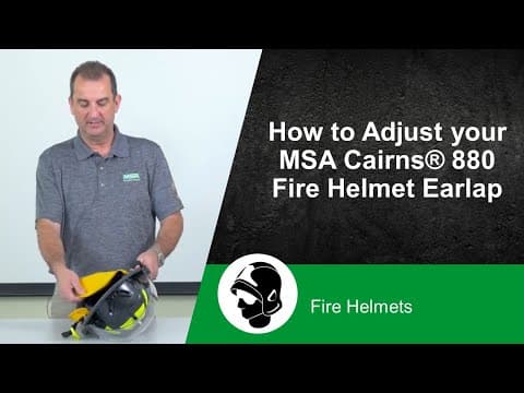 CASCO BOMBERO CAIRNS MSA 880 + BOURKE - Start Fire